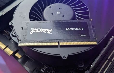 金士顿 Fury Impact Ddr5 内存，主频5600mhz，酷睿hx高端游戏本专用 发烧友