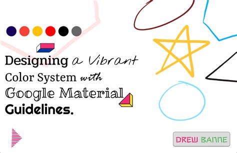 Designing A Color System Material Design Behance Behance