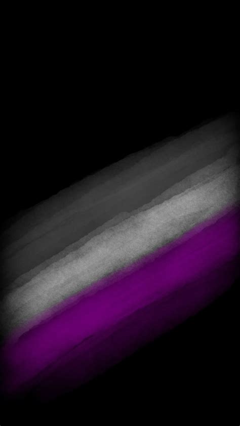 Asexual Pride Flag Phone Background