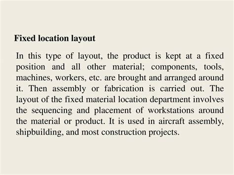 Facility Design PowerPoint Slides LearnPick India