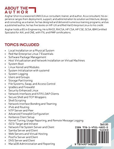 Rhcsa And Rhce Red Hat Enterprise Linux 7 Training And Exam Preparation