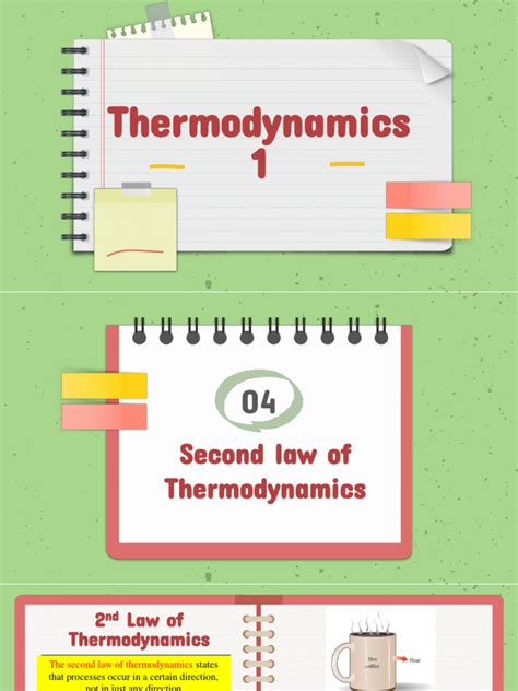 Chapter 5 Second Law Of Thermodynamic Pdf