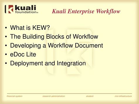 ppt kuali enterprise workflow powerpoint presentation free download