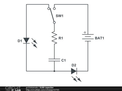 LED Capacitor CircuitLab