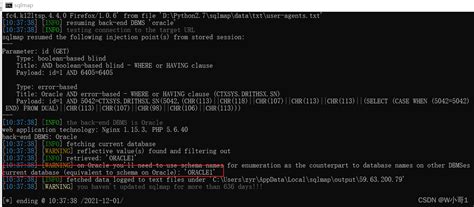 Sqlmap——oracle注入教程sqlmap Oracle注入 Csdn博客 Sqlmap——oracle注入教程sqlmap Oracle注入 Csdn博客