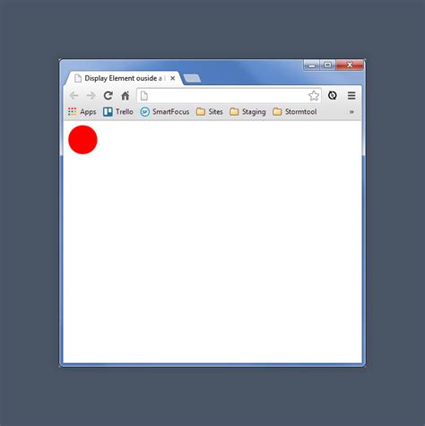 Javascript Element Outside A Browser Window Stack Overflow