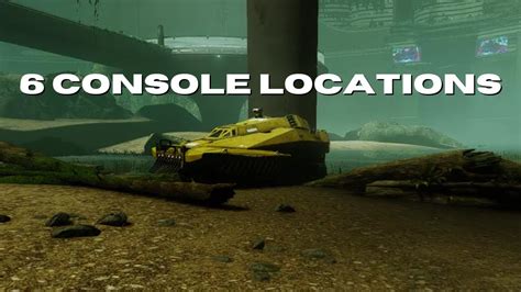 6 Console Locations For Tank In Ghost Of The Deep YouTube