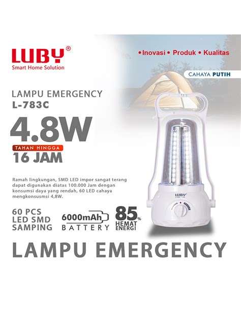 Luby Lampu Emergency