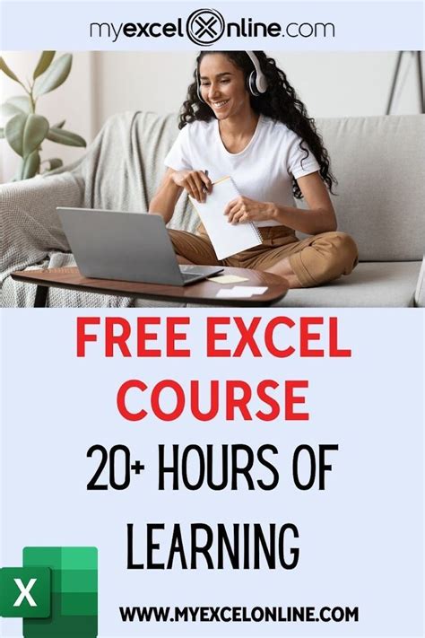Free Excel Online Course 20 Hours Beginner To Advanced Course