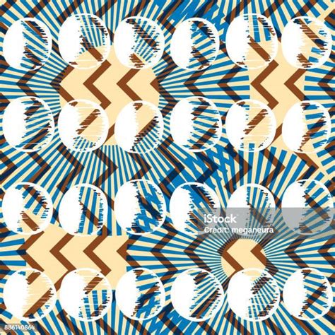 예술적인 스타일에서 추상 완벽 한 패턴입니다 배경에 기하학 다채로운 모양입니다 유행 장식 디자인 1960 1969 년에 대한 스톡 벡터 아트 및 기타 이미지 Istock