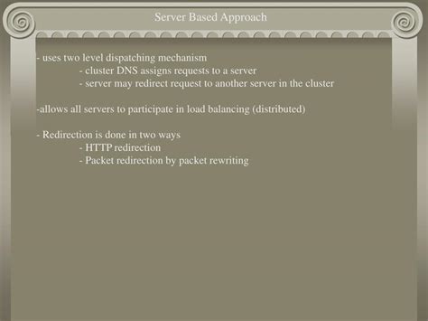 Ppt Dynamic Load Balancing In Webservers And Parallel Computers By