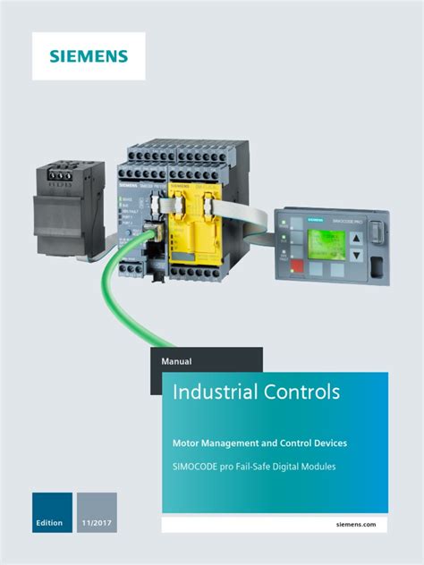 manual simocode pro safety en us pdf pdf power supply electrical