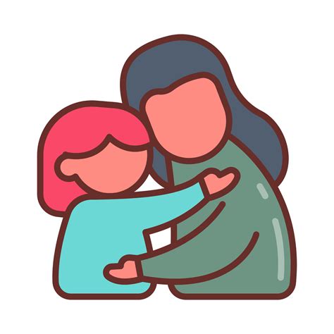 Hug Icon In Vector Illustration 34051611 Vector Art At Vecteezy