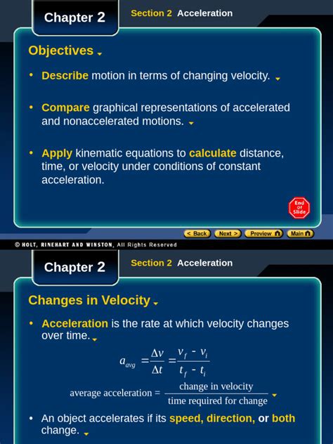 Lesson 3k77u1 Pdf Velocity Acceleration