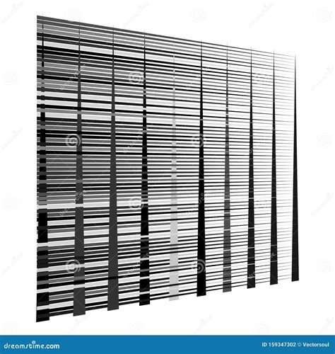Reticulated Monochrome Background With Crossing Blending Lines And Moire Effect Vector