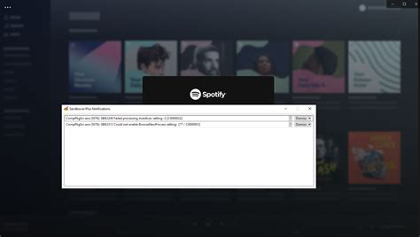 spotify crashes on launch when sandboxed · issue 2035 · sandboxie plus