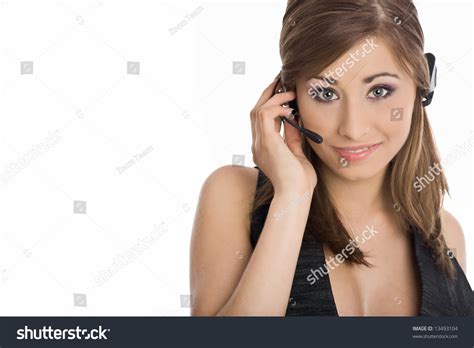 Sexy Customer Service Agent Stock Photo Shutterstock