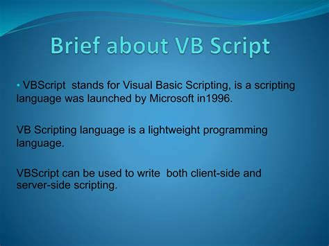 Vbscript PPTX
