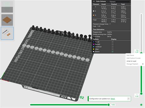 pause at layer when print sequence by object bambu lab software