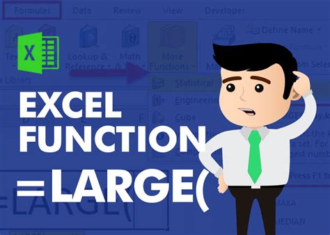Excel Large Function Easy Examplesformulas Guide 2025