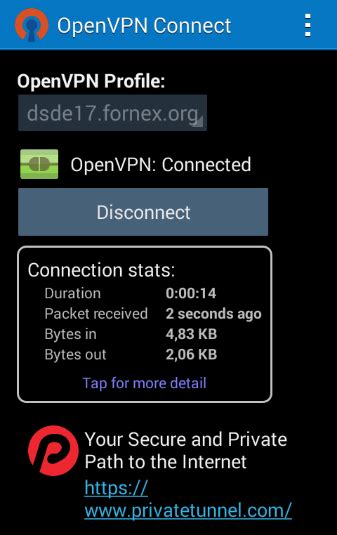 Настройка Openvpn на Android Fornex