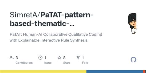 Github Simretapatat Pattern Based Thematic Annotation Tool Patat Human Ai Collaborative