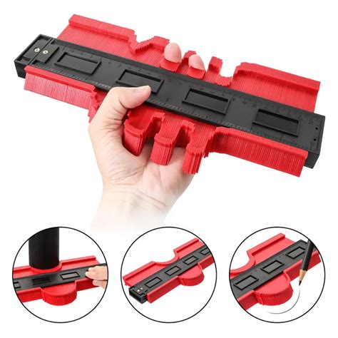 Onnfang 모양 게이지 복사기 프로파일 복제 게이지 윤곽 템플릿 플라스틱 윤곽 복사 복사기 측정 도구게이지 Aliexpress