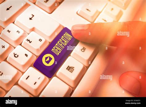 Handwriting Text Identification Conceptual Photo An Action Or Procedure To Identify Someone Or