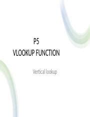 Understanding The VLOOKUP Function A Comprehensive Guide To Course Hero