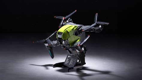 Dji China Launches A Dji Fpv Drone Building Set Complete With A Flight Stand And Info Plaque