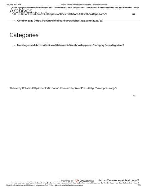 Ppt Dojoit Online Whiteboard Use Cases Onlinewhiteboard Powerpoint