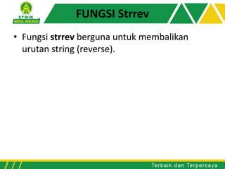 Pertemuan 6 Fungsi String PDF