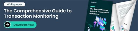 The Comprehensive Guide To Transaction Monitoring