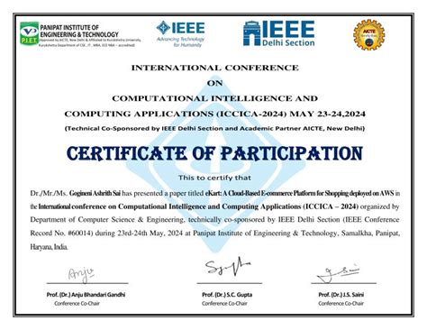 Ashrith Sai Gogineni On Linkedin Cloudcomputing Ecommerce Aws Ieee Iccica2024 Research