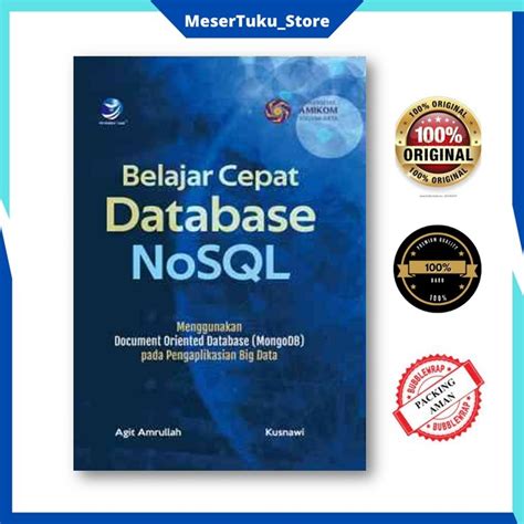 Jual Buku Belajar Cepat Database Nosql Menggunakan Document Oriented