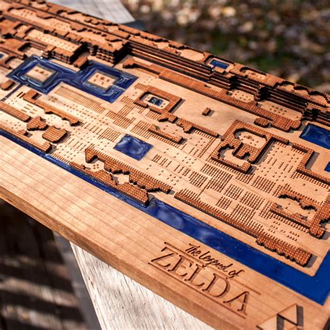 the legend of zelda nes map