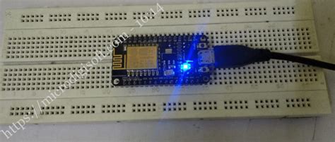 External Led Blink Using Esp8266 Nodemcu