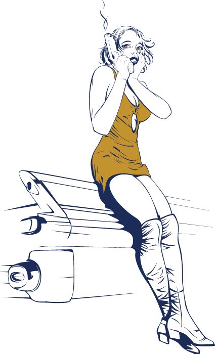 Hand Drawn Sexy Woman Design Elements Vector 03 Free Download
