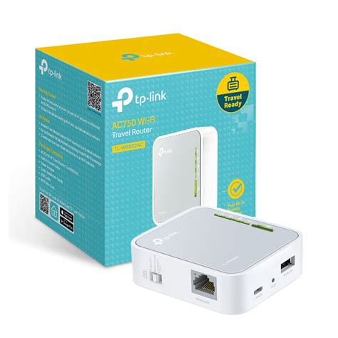 TP-Link TL-WR902AC - AC750 Wireless Travel WiFi Router - Smart & Secure ...