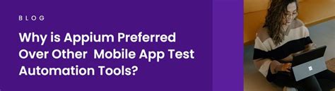 Why Is Appium Preferred Over Other Mobile App Test Automation Tools