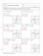 Understanding Piecewise Functions: Graphs, Domains, and | Course Hero