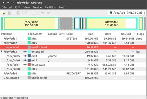 Partitioning How Do I Extend My Root Partition Ask Ubuntu