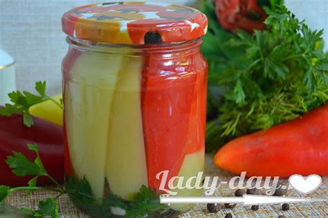 Болгарський перець на зиму рецепт без стерилізації