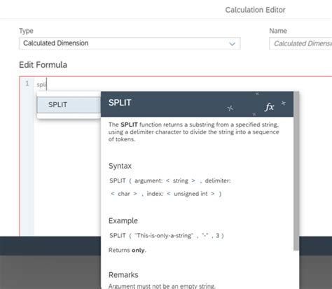 new string functions in sac bi calculations sap community