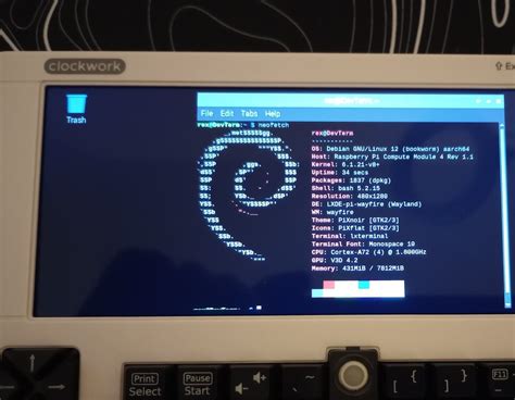 Bookworm 6 1 21 Devterm Uconsole Uconsole Clockworkpi