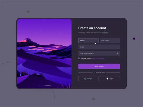Sign Up Ui Designs Themes Templates And Downloadable Graphic Elements On Dribbble