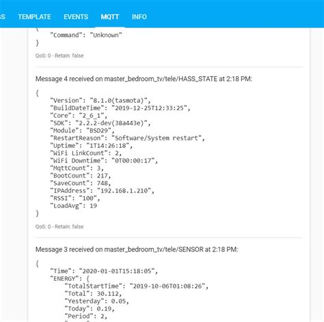 Tasmota Entity Not Available Configuration Home Assistant Community