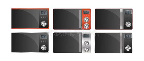 Stylish Microwaves Stock Illustrations 18 Stylish Microwaves Stock