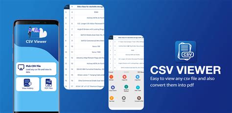 Csv Viewer Csv File Reader Última Versión Para Android Descargar Apk