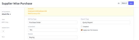 Standard Query Report App Development Frappe Forum